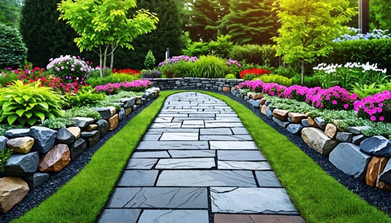 Elevate Your Landscape with Stunning Natural Stone Edging - The Marble ...
