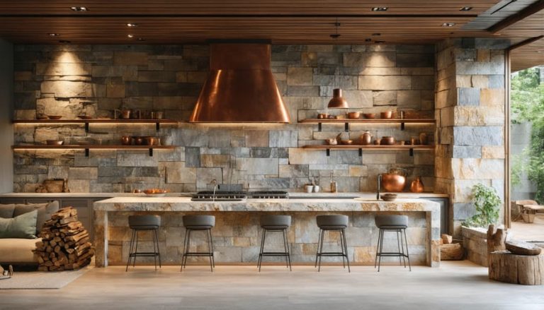 Your Rustic Stone Kitchen: Where Modern Function Meets Timeless Charm ...