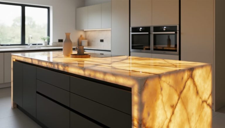 Transform Your Kitchen with Illuminated Stone Countertops - The Marble ...